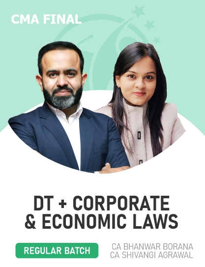 CMA Final Direct Tax & Law Regular Batch For June 26 & Dec 26 Exams By ...